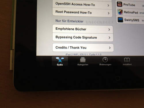 快報！iOS 5.1已被攻破 iPad2搶先越獄成功！ | 宅宅新聞