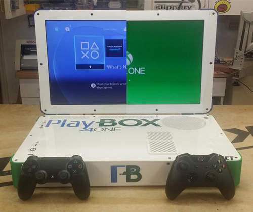 《PlayBOX》將PS4和Xbox One合在一起的夢幻主機改造 | 宅宅新聞